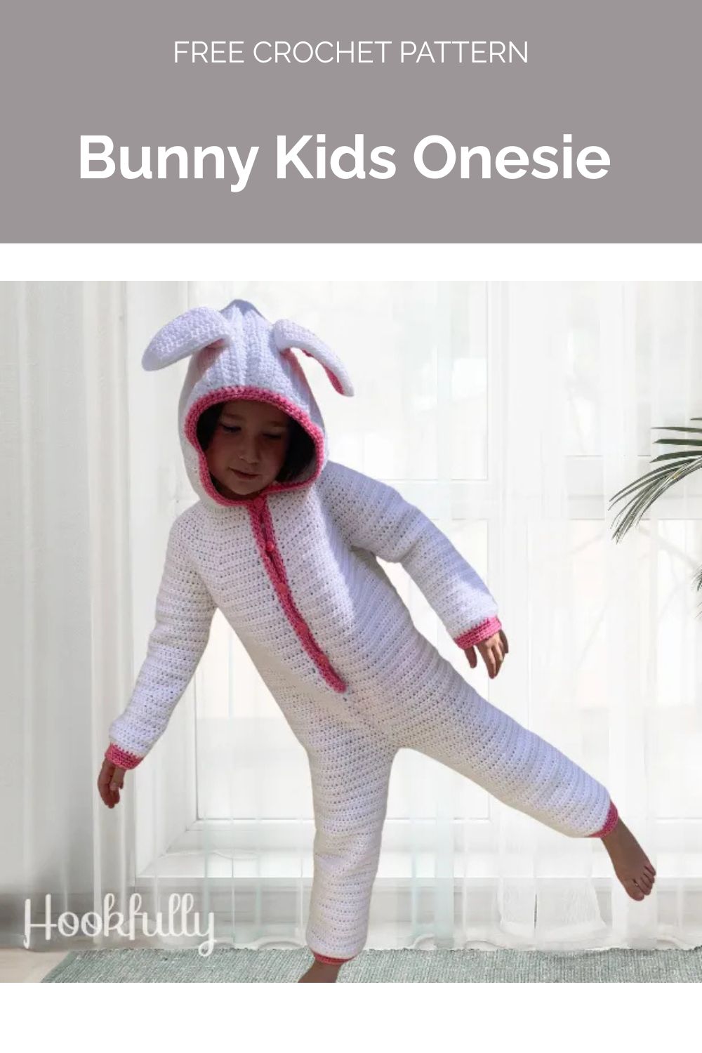 Bunny Kids Onesie Crochet Pattern