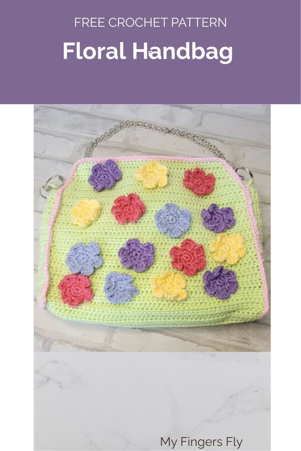 Floral Handbag Crochet Pattern
