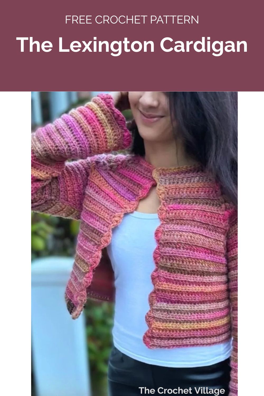 The Lexington Cardigan Crochet Pattern