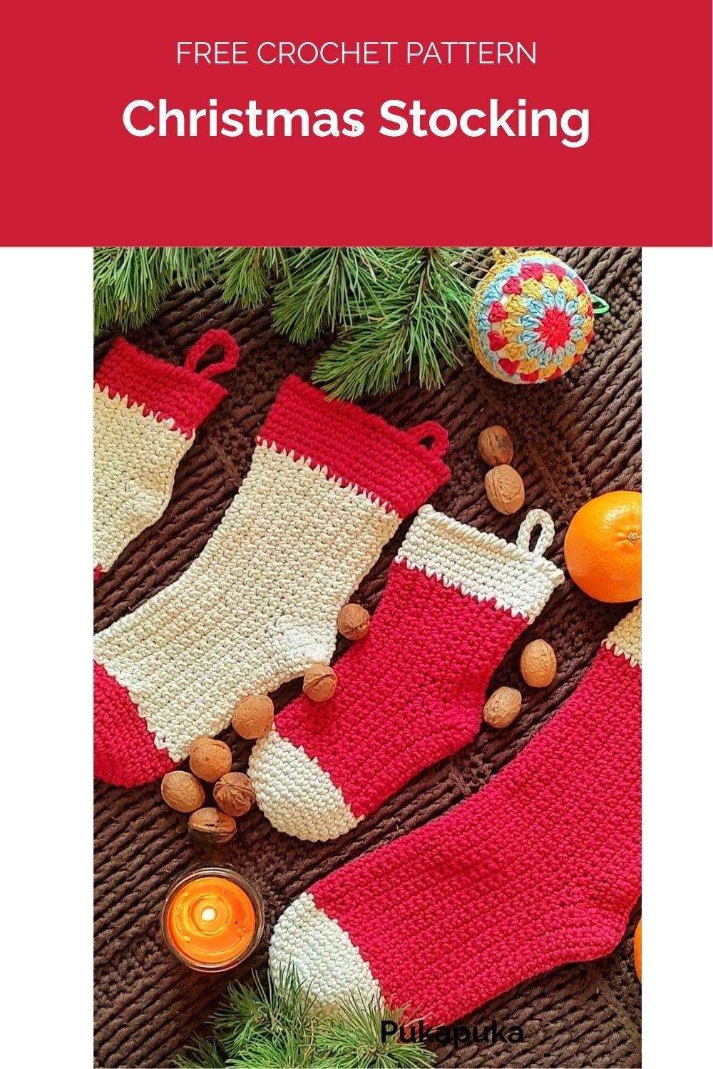 Crochet Christmas Stocking Pattern