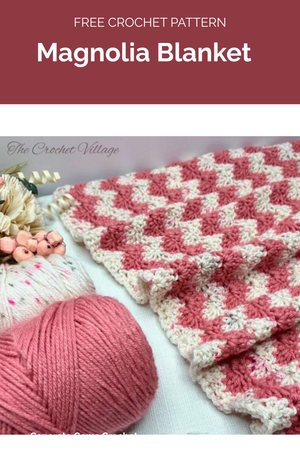 Magnolia Blanket Crochet Pattern
