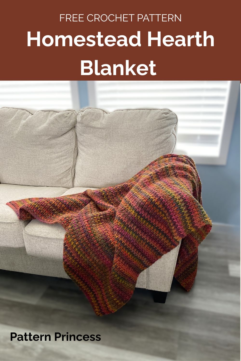 Homestead Hearth Blanket – Cozy Crochet Throw Pattern