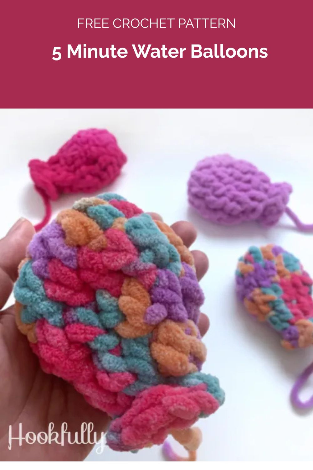 5 Minute Water Balloons Free Crochet Pattern