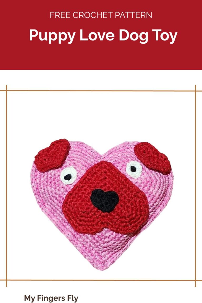 Puppy Love Dog Toy Free Crochet Pattern