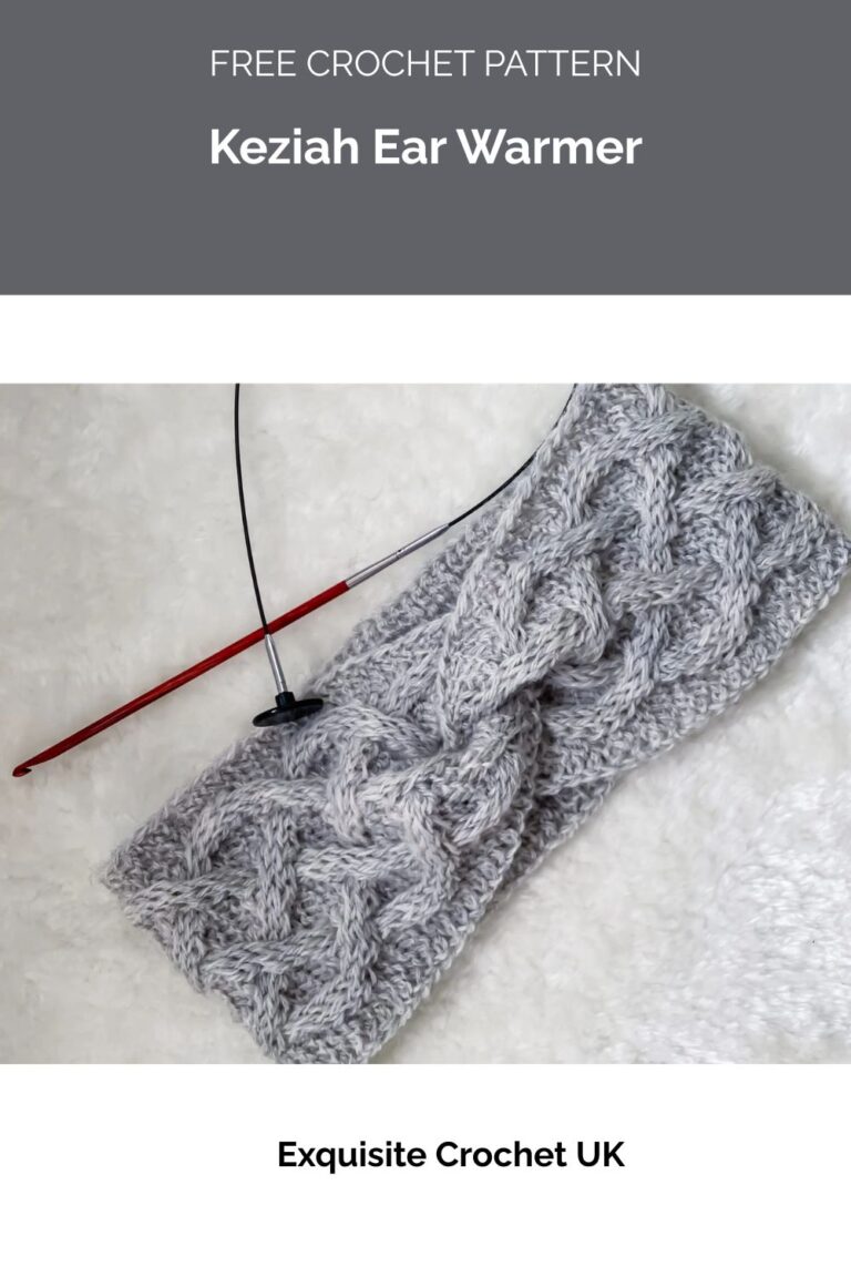 Keziah Ear Warmer Crochet Pattern