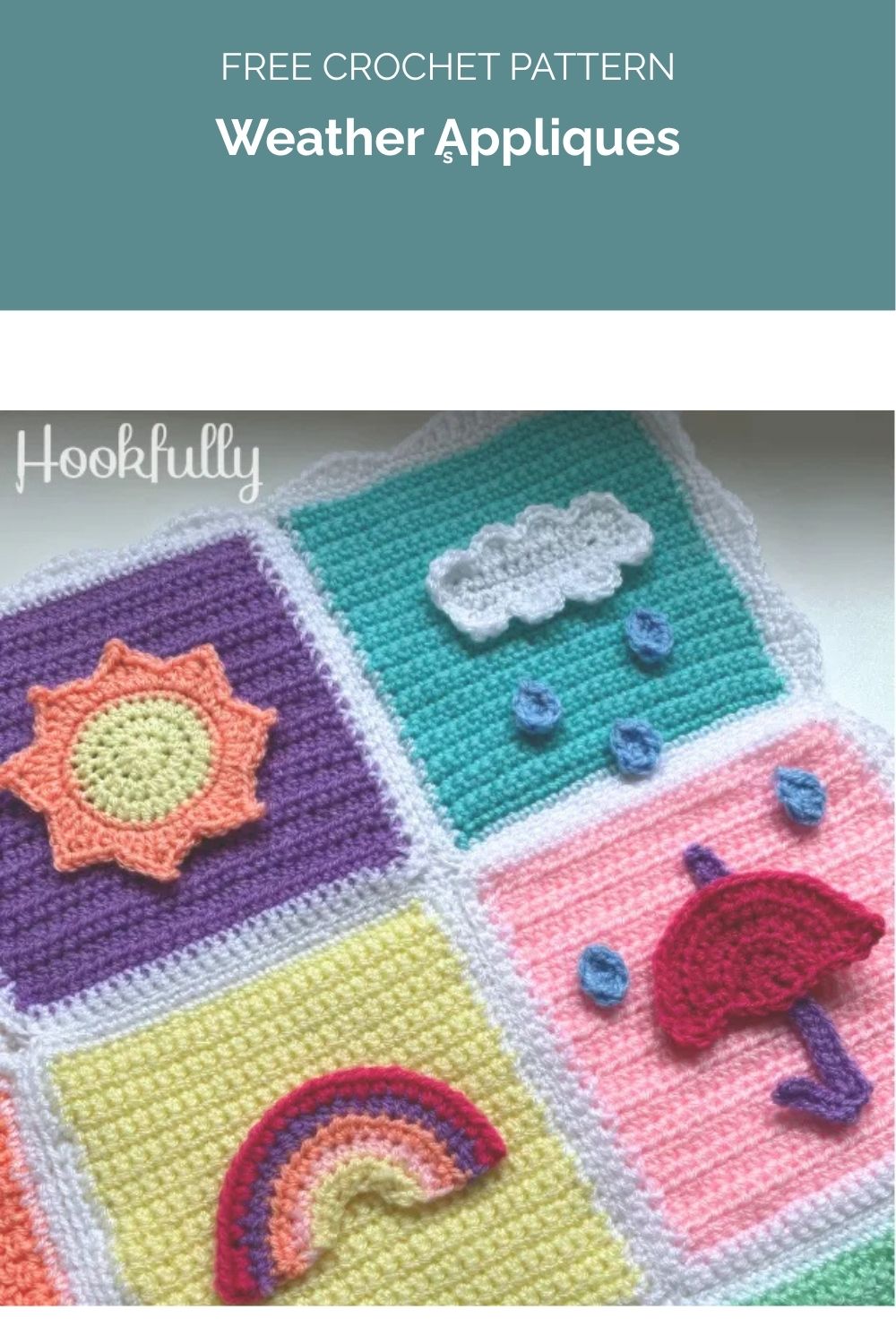 Weather Appliques Crochet Patterns