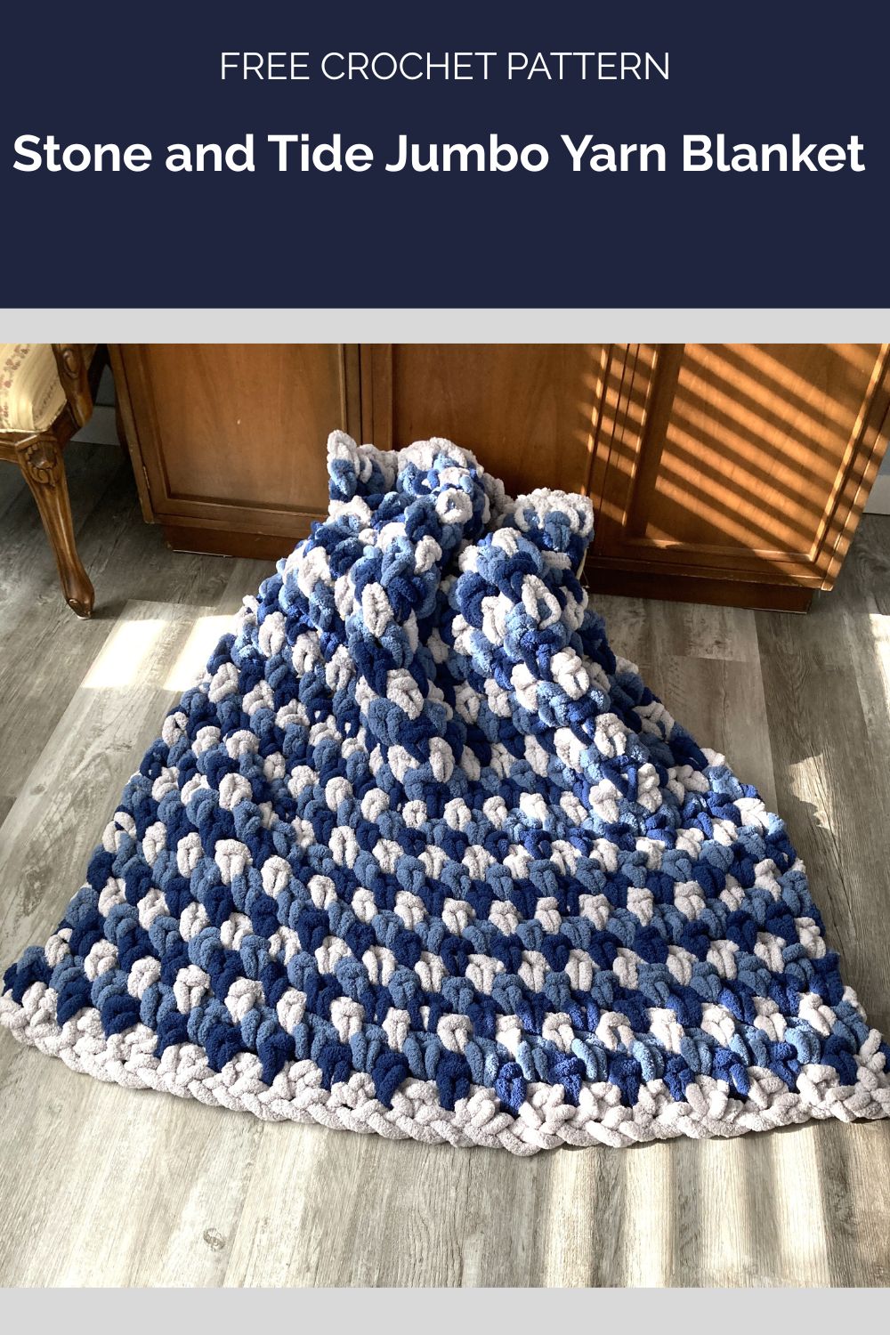 Stone & Tide Jumbo Yarn Blanket Pattern