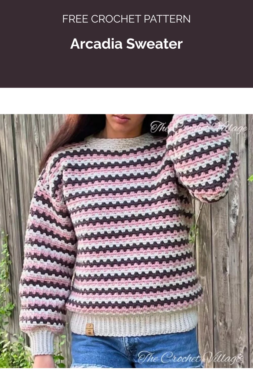 Arcadia Sweater Crochet Pattern